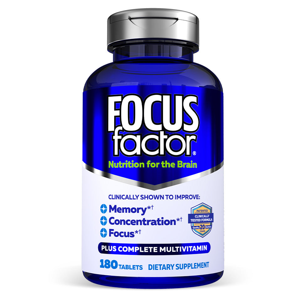 Focus Factor® - Brain Health Supplement for Memory & Concentration