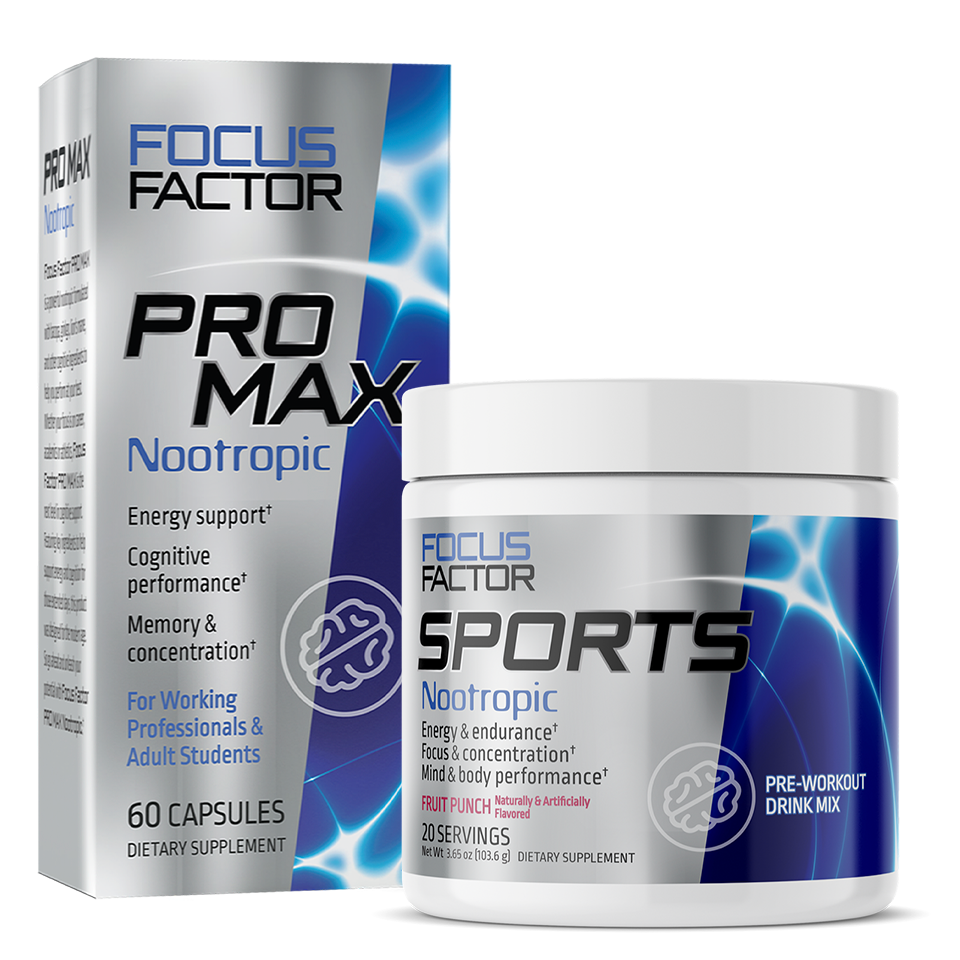 Focus Factor® - Brain Health Supplement for Memory & Concentration