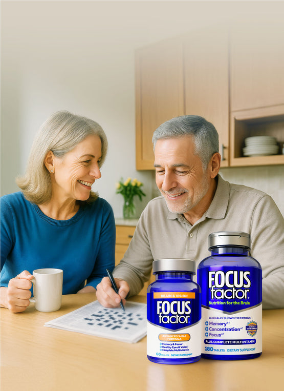 Focus Factor® - Brain Health Supplement for Memory & Concentration