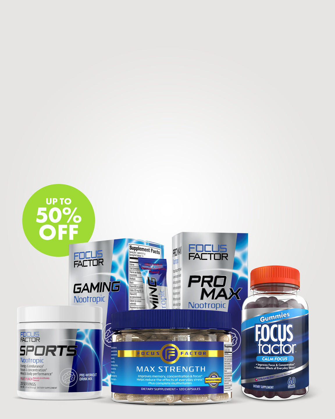 Focus Factor® - Brain Health Supplement for Memory & Concentration ...