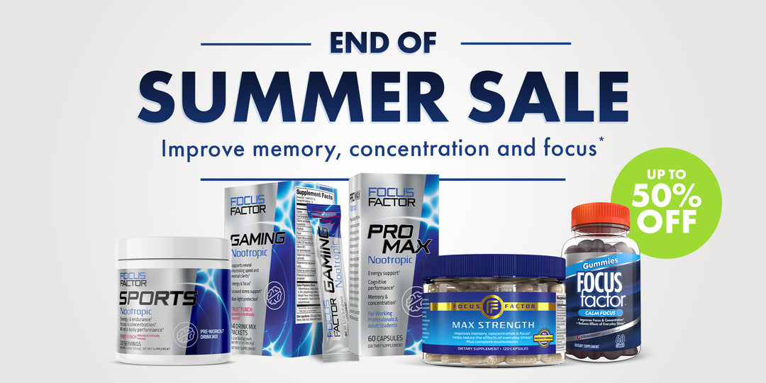Focus Factor® - Brain Health Supplement for Memory & Concentration ...