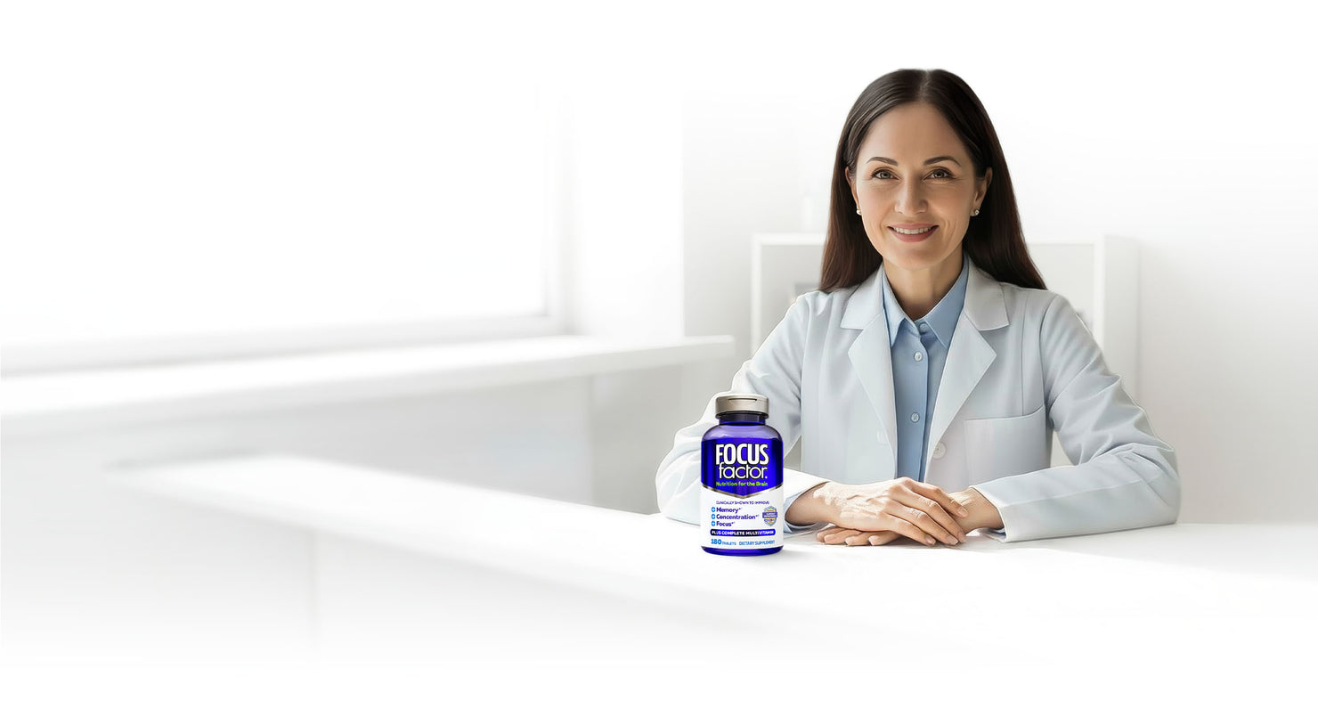 Focus Factor® - Brain Health Supplement for Memory & Concentration