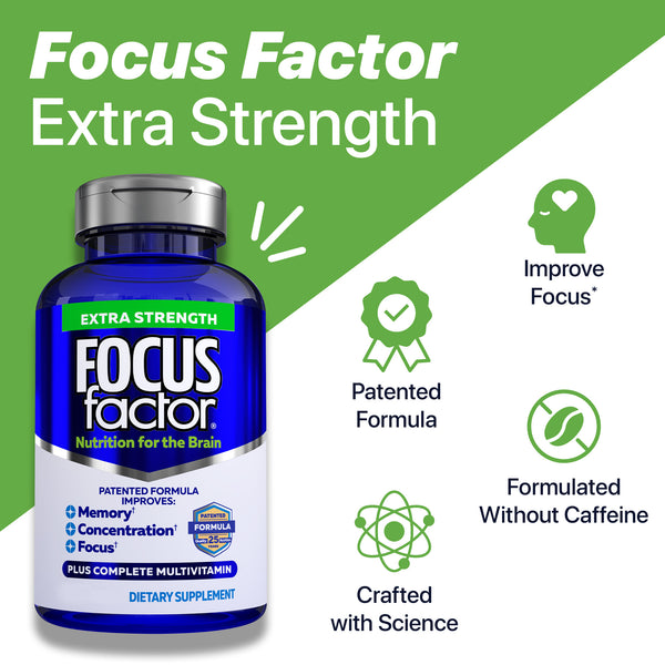 Focus Factor® Extra Strength Brain Supplement - Focus Factor®