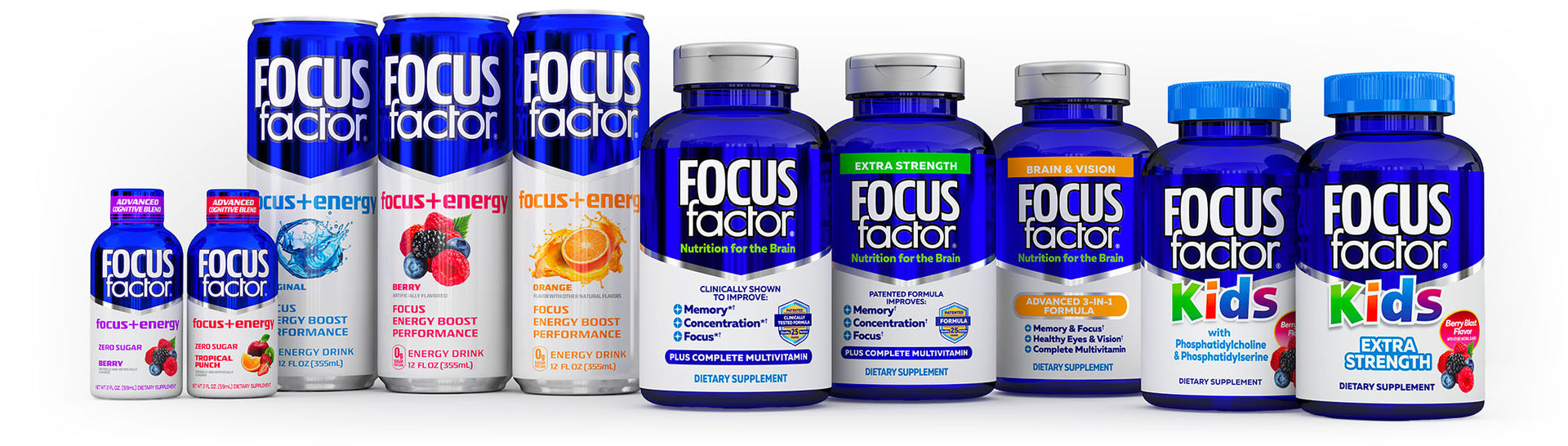 Focus Factor® - Brain Health Supplement for Memory & Concentration