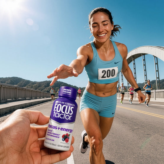 Focus + Energy Shot - Extra Strength - Peach Mango Flavor