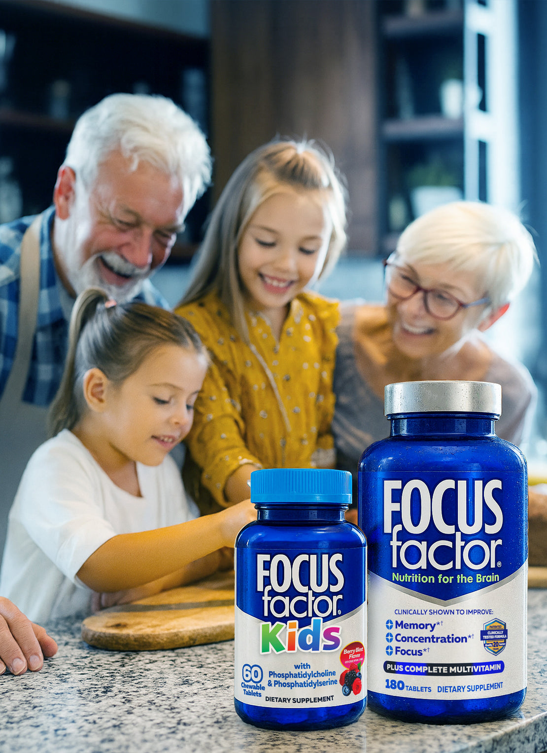 Focus Factor® - Brain Health Supplement for Memory & Concentration