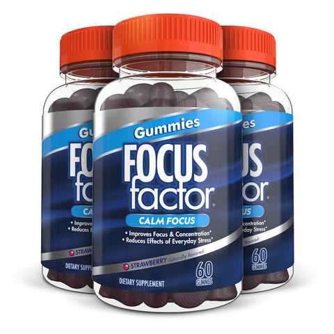 Calm Focus Gummies - Focus Factor®